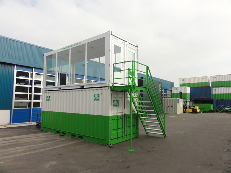 20 ft showroom container – Pieterse Containers