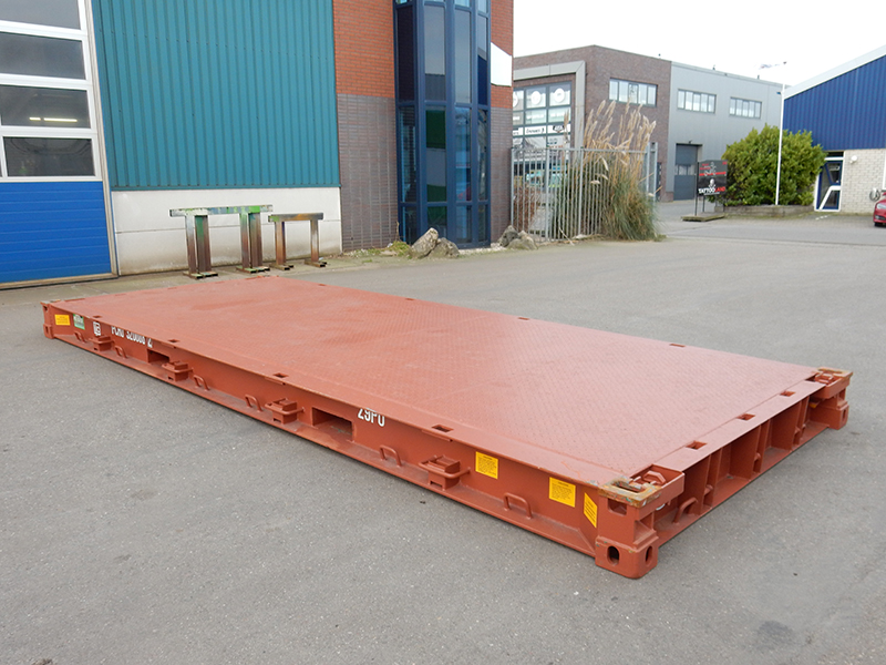 20 ft nieuwe platform zeecontainer – Pieterse Containers